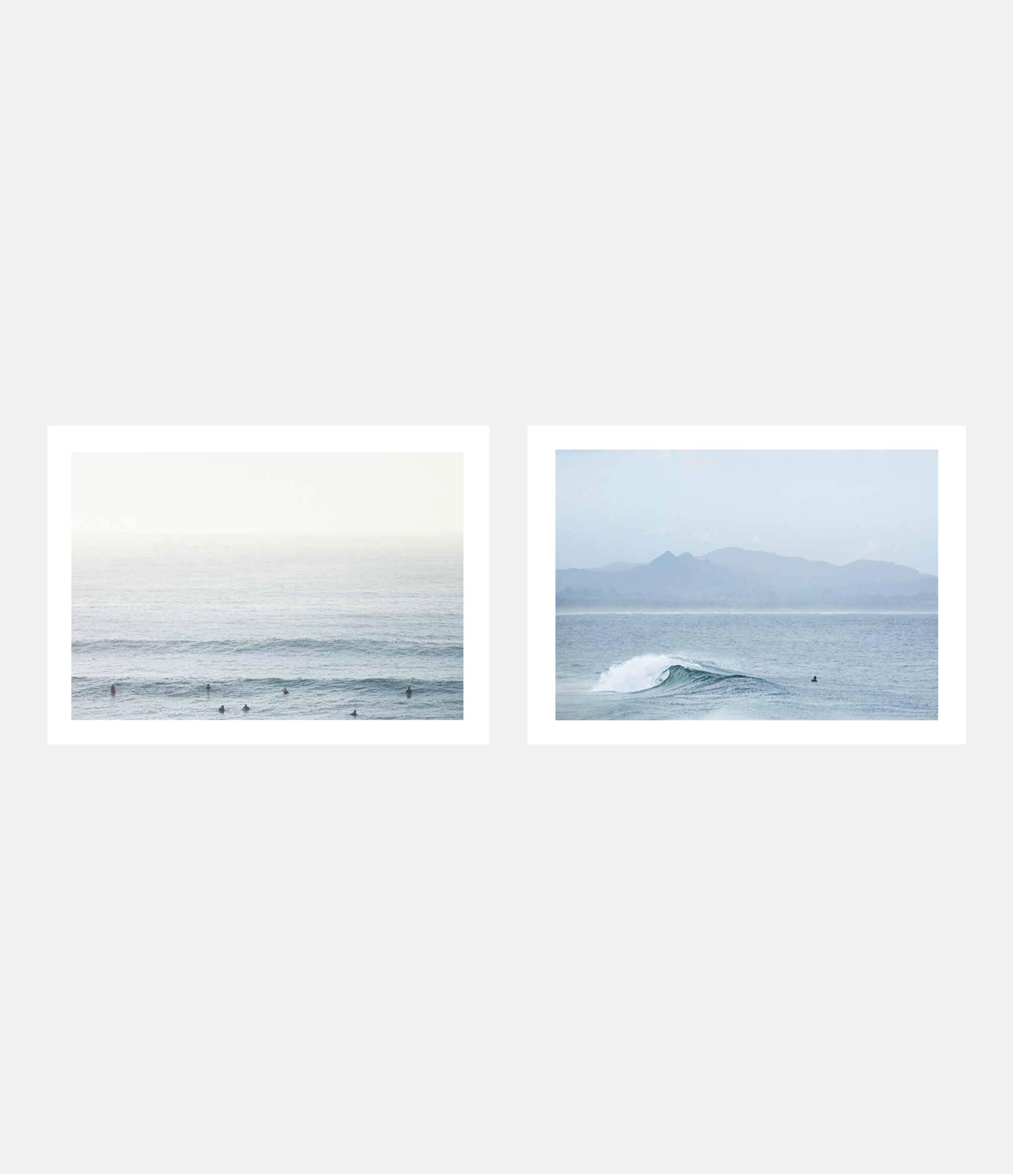 Denim Waves + One Wave | Fine Art Photographic Prints By Poppie Pack