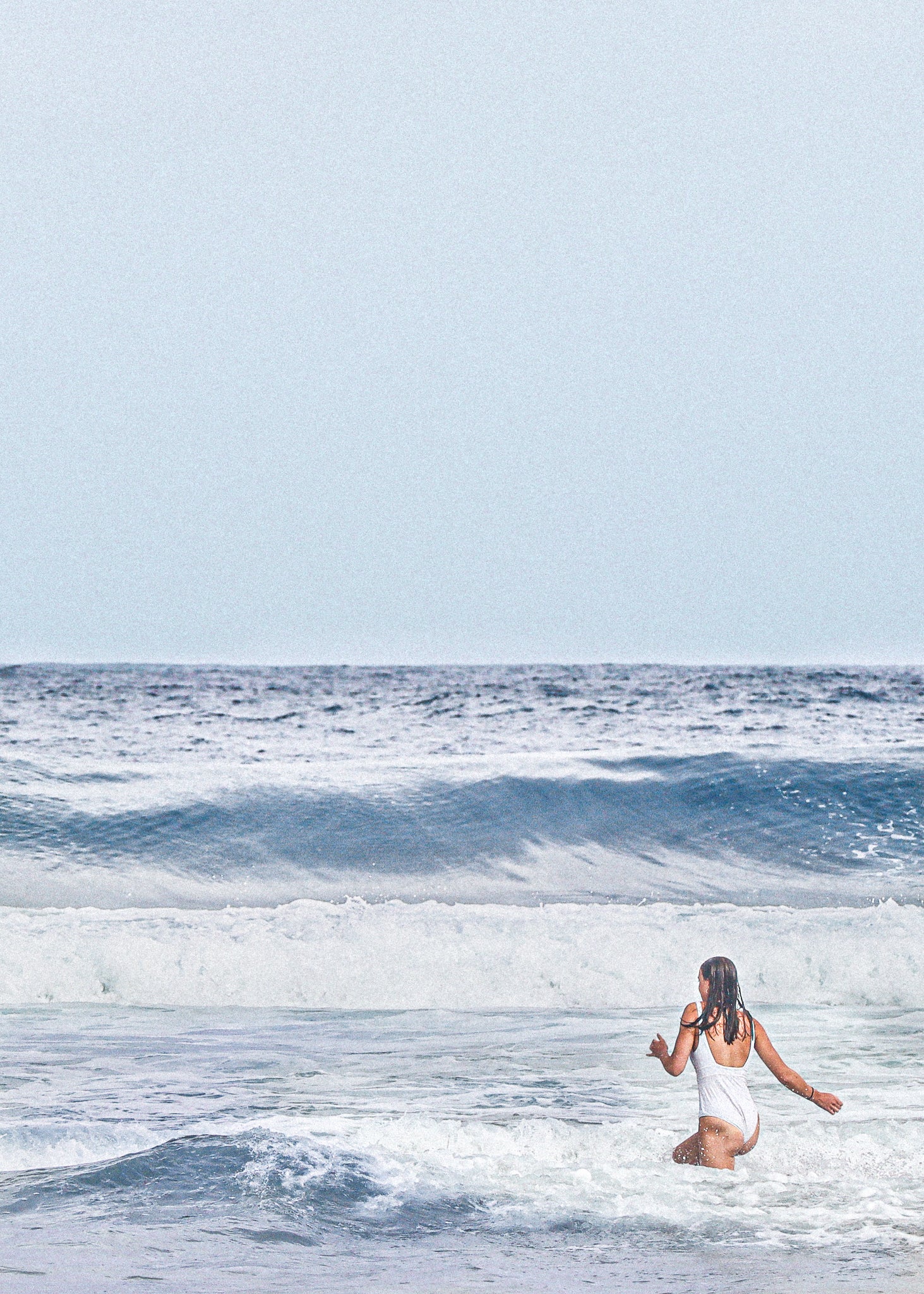 White one Piece - Bondi Beach | Fine Art Photographic Prints By Poppie Pack
